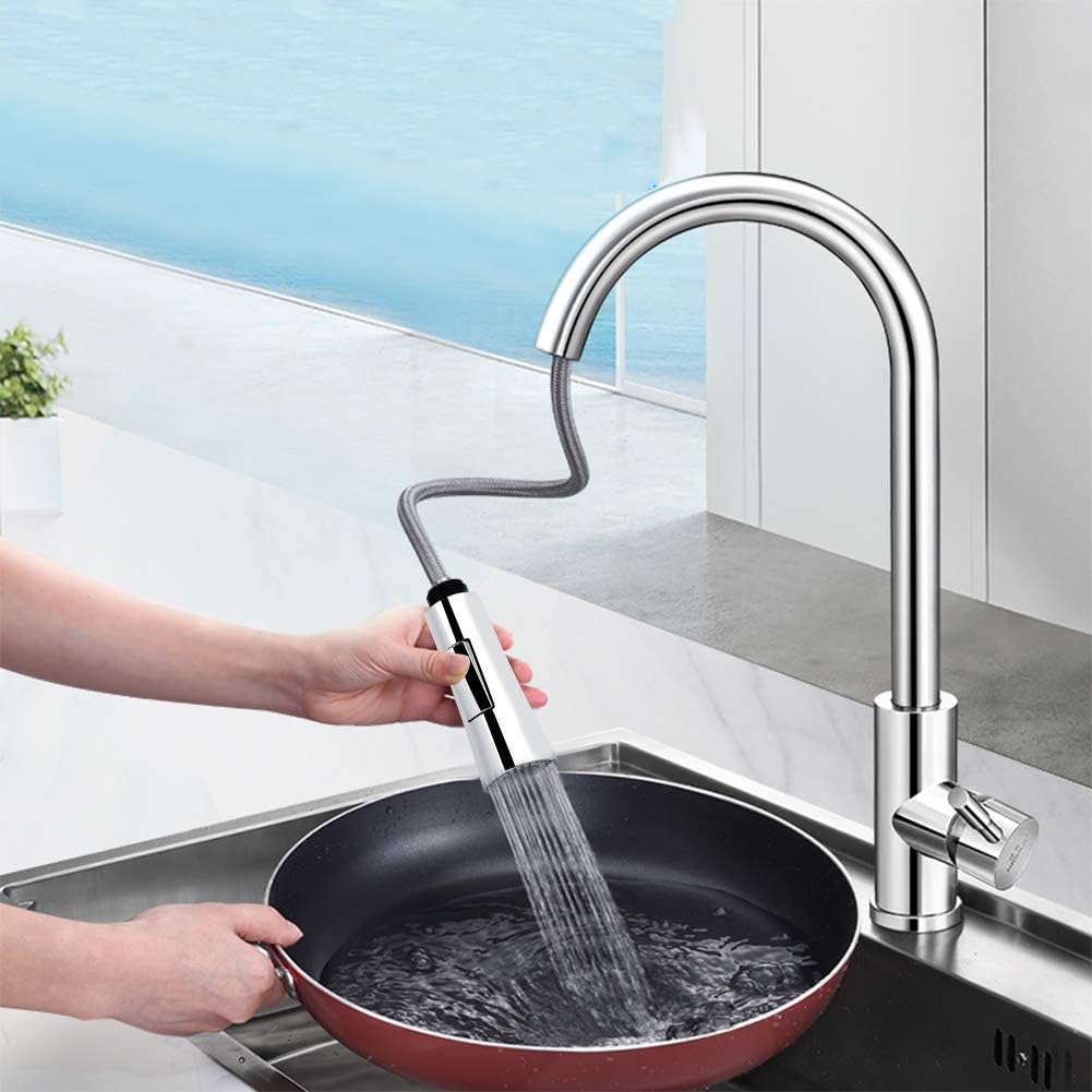Kitchen Faucet Sprayer Head, Pull out Faucet Sprayer Head Electroplate ...