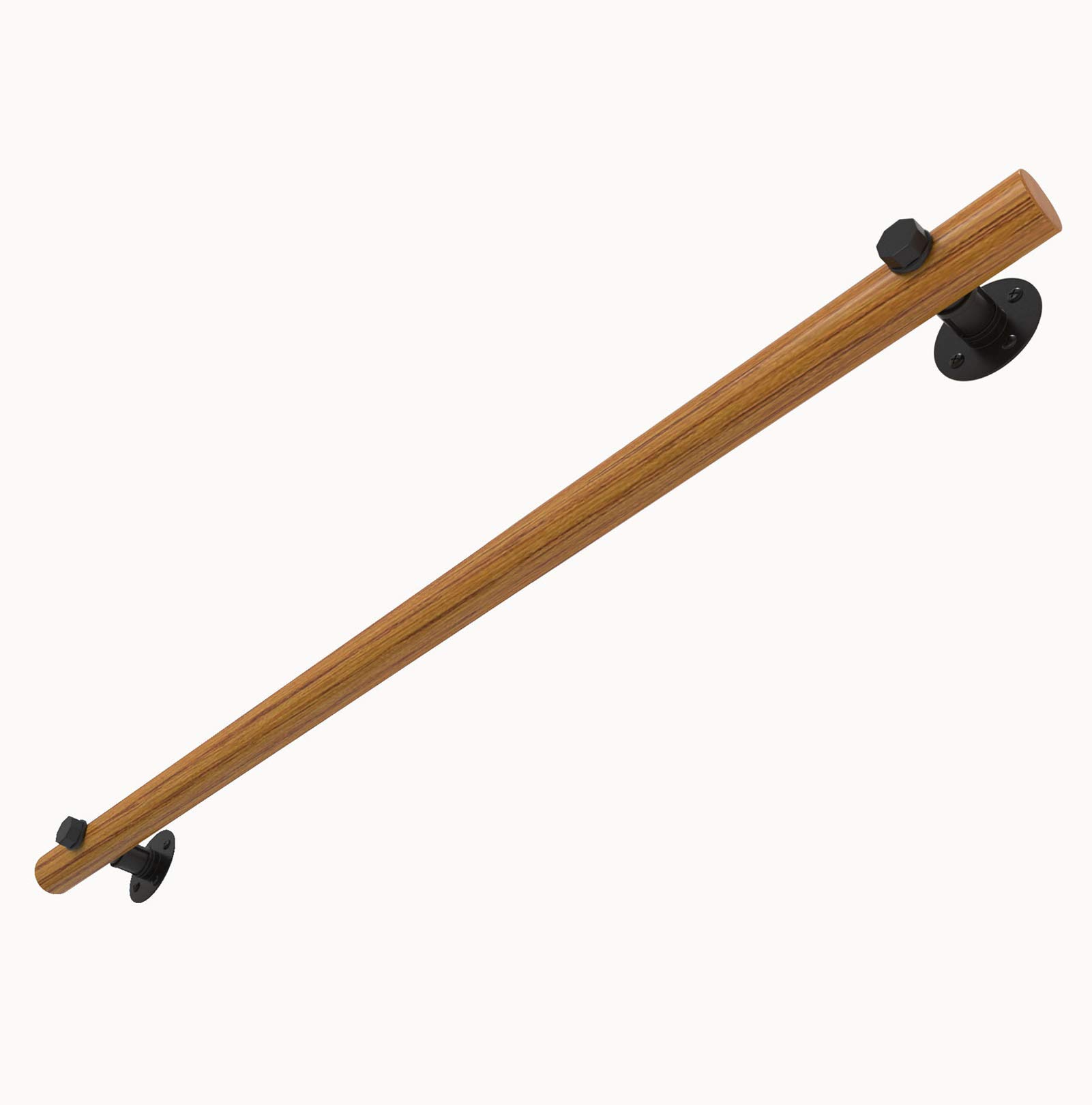 Buy Handrail, Wooden Grab Rails Complete Set Wall ed Home Garden ...