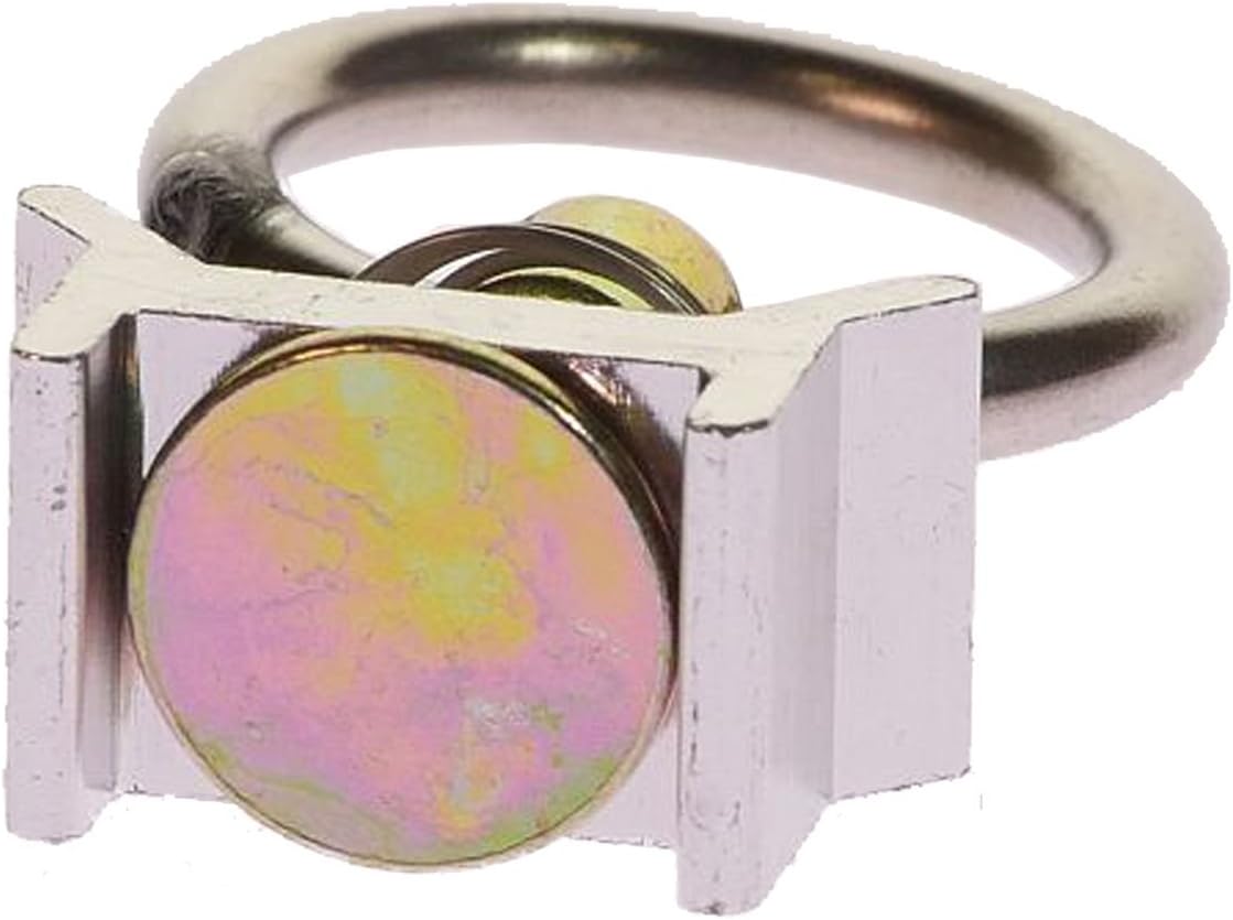 20 x 1000 kg Cargo Load Rings Lashing Rail Fitting Single Stud Fitting ...