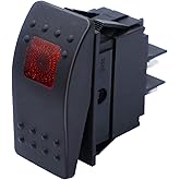 Waterproof Momentary Push Button Nilight 5-Pack Heavy Duty Rocker ...