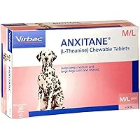 Anxitane S (L-Theanine) tabletas masticables, 30 unidades : Amazon.com.mx: Productos para animales