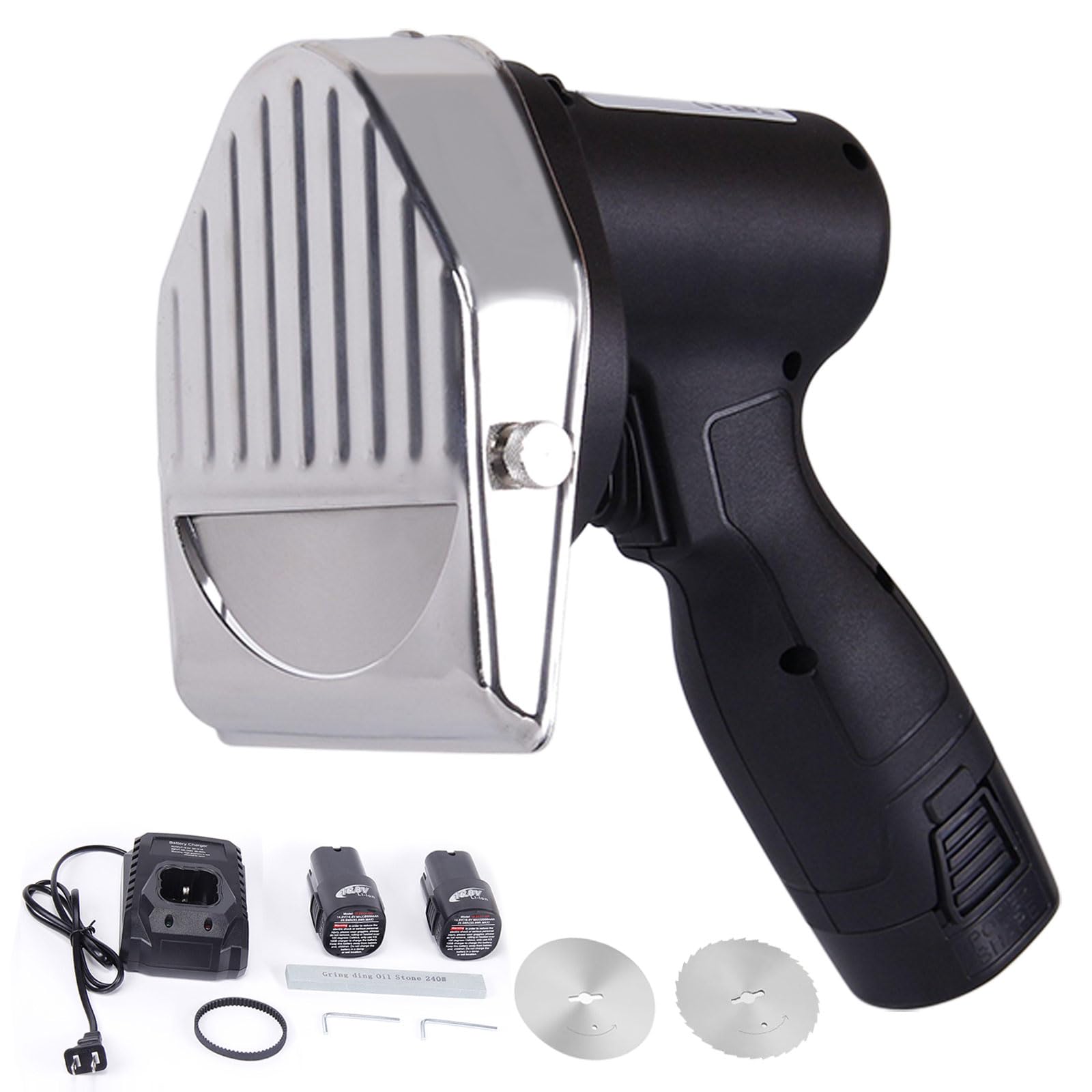 Electric Shawarma Knife, 80W Cordless Battery Professional Turkish ...