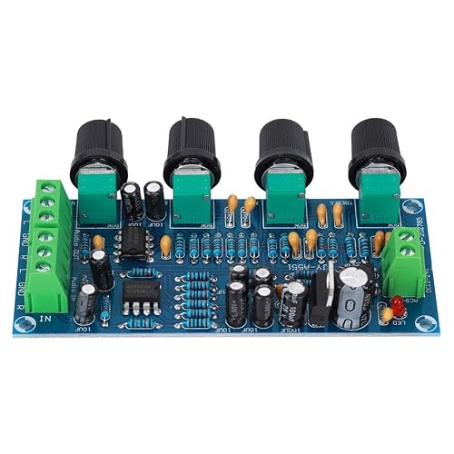 Garosa Preamplifier Amplifier Volume Tone Control Board with Treble ...
