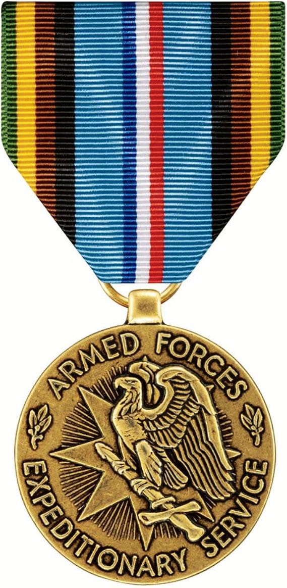 Amazon.com: Armed Forces Expeditionary (AFEM) Medal: Clothing
