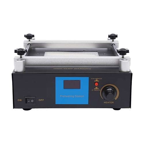 853A 110V 450W SMD BGA Rework Station Preheating Oven Station Hot Plate ...