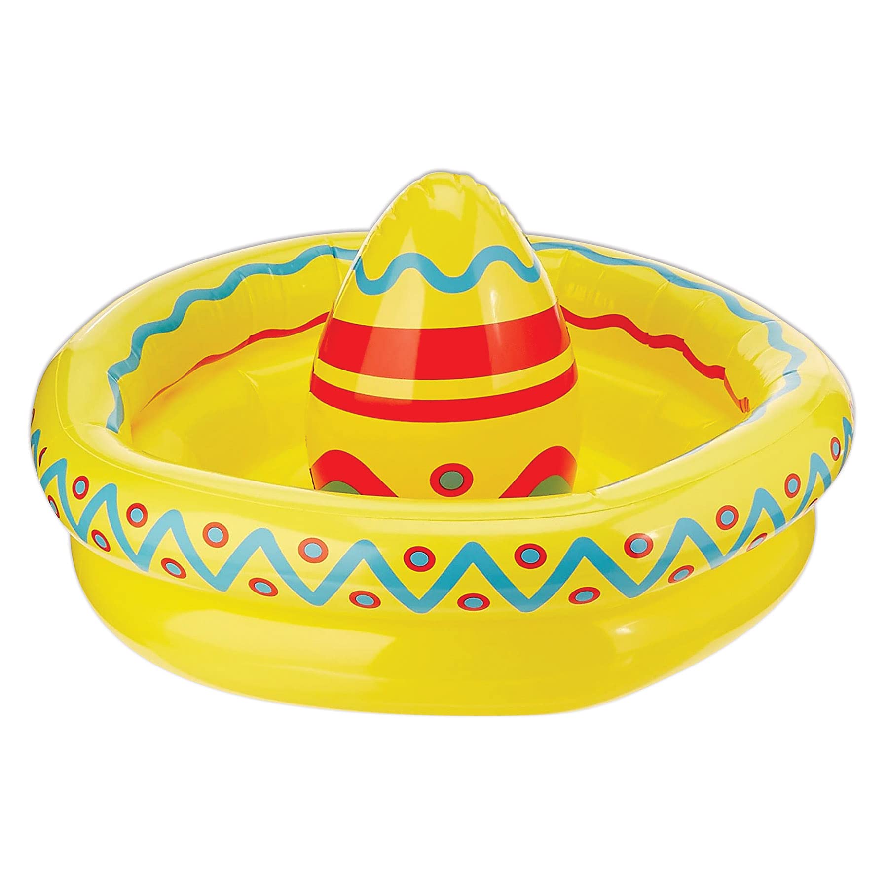 Beistle Inflatable Sombrero Cooler 1 Count Multicolor for sale | Mesa ...
