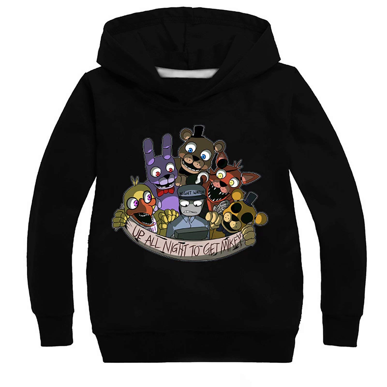 Buy FNAF Hoodie 3D Printed Unisex FNAF Sweatshirts Pullover Tops Freddy ...