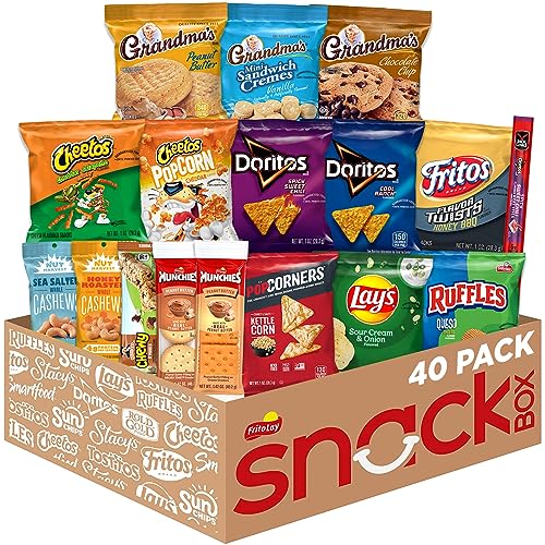 Frito-Lay Ultimate Flavor Snack Care Package, Variety Assortment of ...