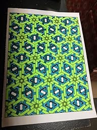 Amazon.com: Dover Creative Haven Tessellation Patterns Coloring Book ...