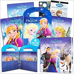 Disney Frozen Pop Up Books Set ~ Bundle with 4 Disney Frozen Bedtime ...