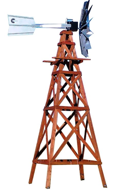 Wooden Garden Windmill Kit | Fasci Garden