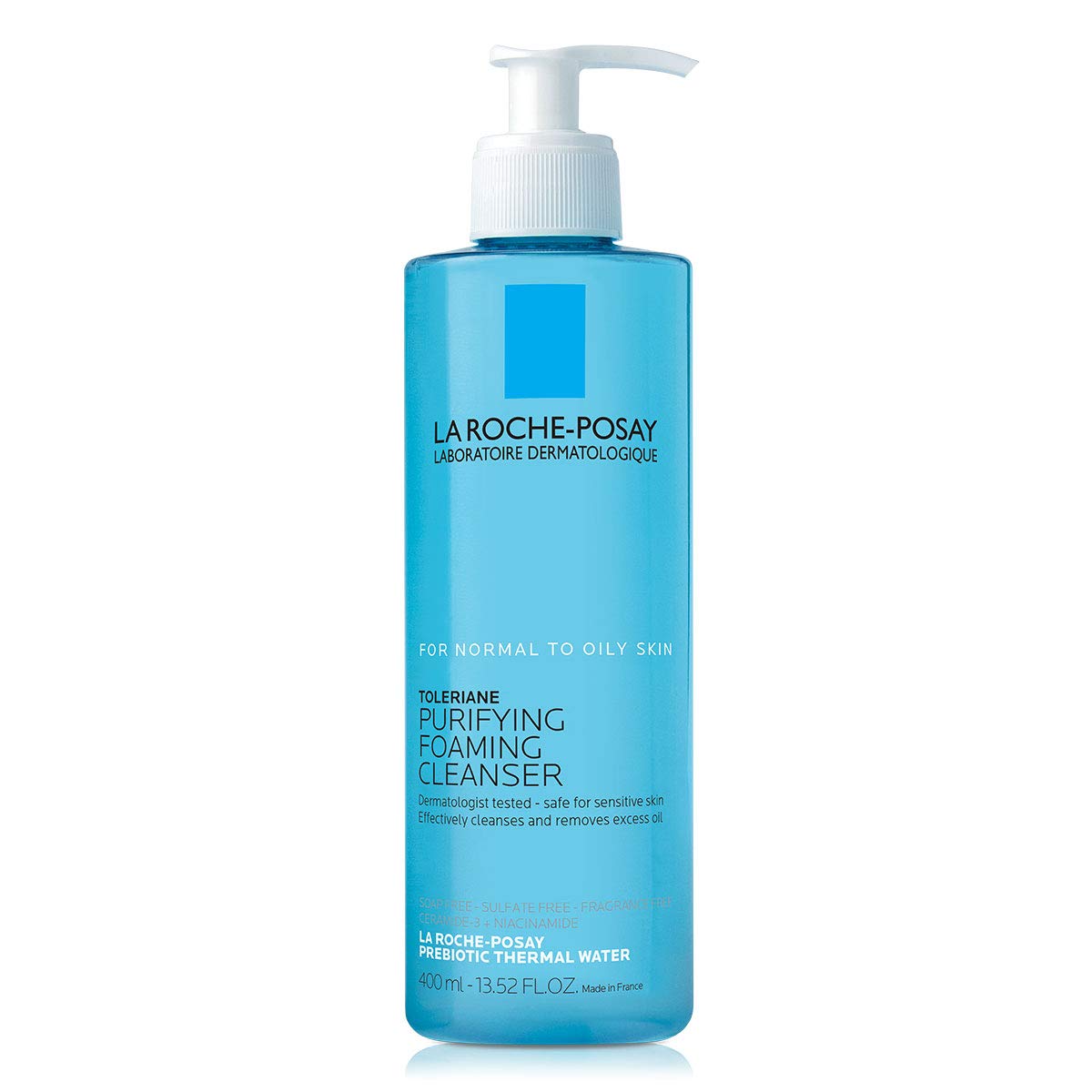 Amazon.com: La Roche-Posay -Toleriane Limpiador facial, purificador de espuma, para piel normal ...