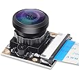 Amazon.com: DORHEA Raspberry Pi 4 B Camera - 222 FoV Fisheye Wide Angle ...