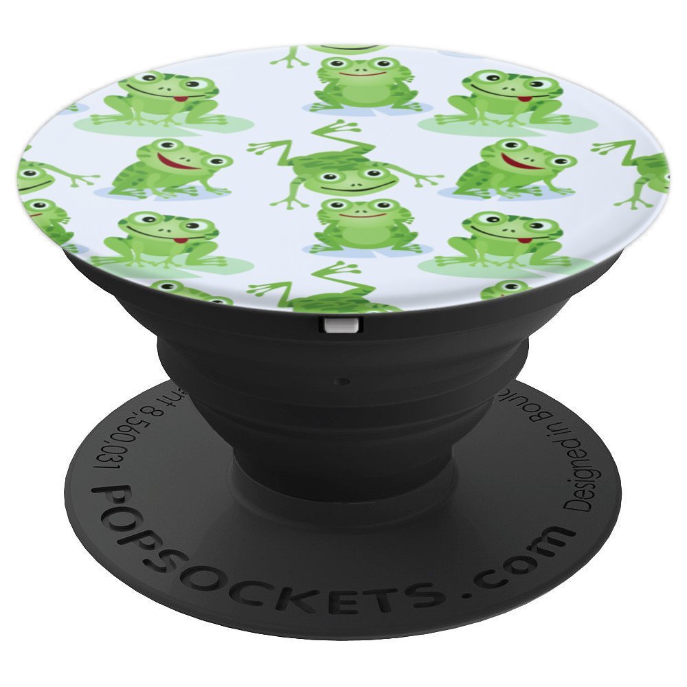 Amazon.com: Froggy Froggies Frogs - PopSockets Grip and Stand for ...