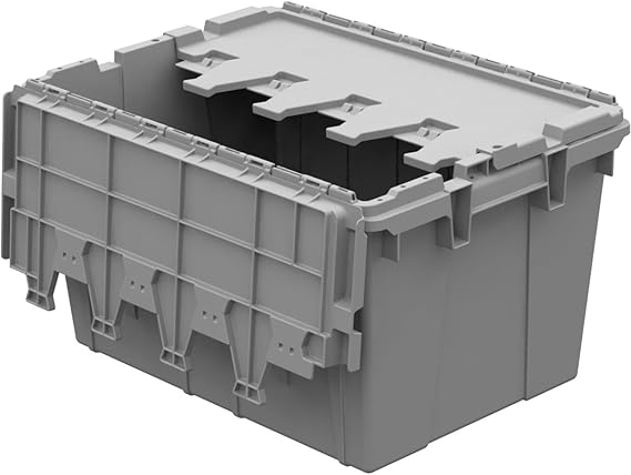 Buckhorn AC2115120201000 Industrial Grade Plastic Attached Lid Flip TOP ...