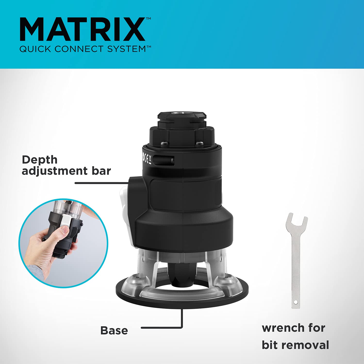 Mua Matrix Router Attachment For Cordless Drill (BDCMTR) trên Amazon Mỹ ...