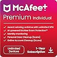 Amazon.com: McAfee+ Premium 2024 Individual Plan | Unlimited Devices ...