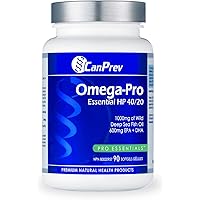 CanPrev Omega-Pro Essential HP 40/20 | 90 softgels l Pure Omega-3 Fish ...