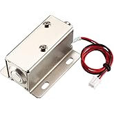 uxcell DC 12V 0.6A 11.4mm Electromagnetic Solenoid Lock Assembly for ...