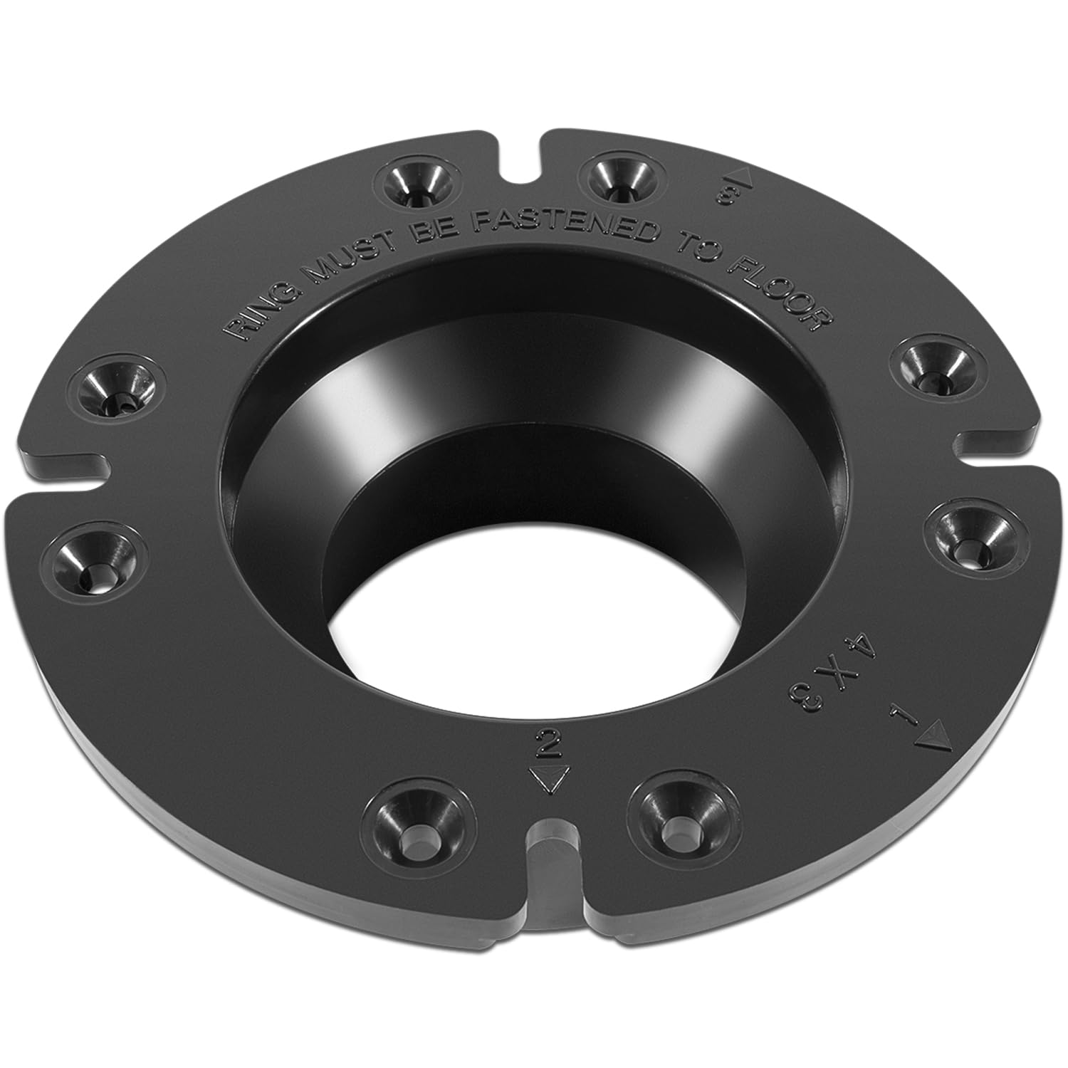 sevencow 385345892 Socket Floor Flange - 3" RV Toilet Flange Replacement for Dometic/Sealand for ...