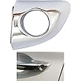 Amazon.com: FZJDSD Chrome Door Handle Cap Cover Keyhole 82652-F2010 ...