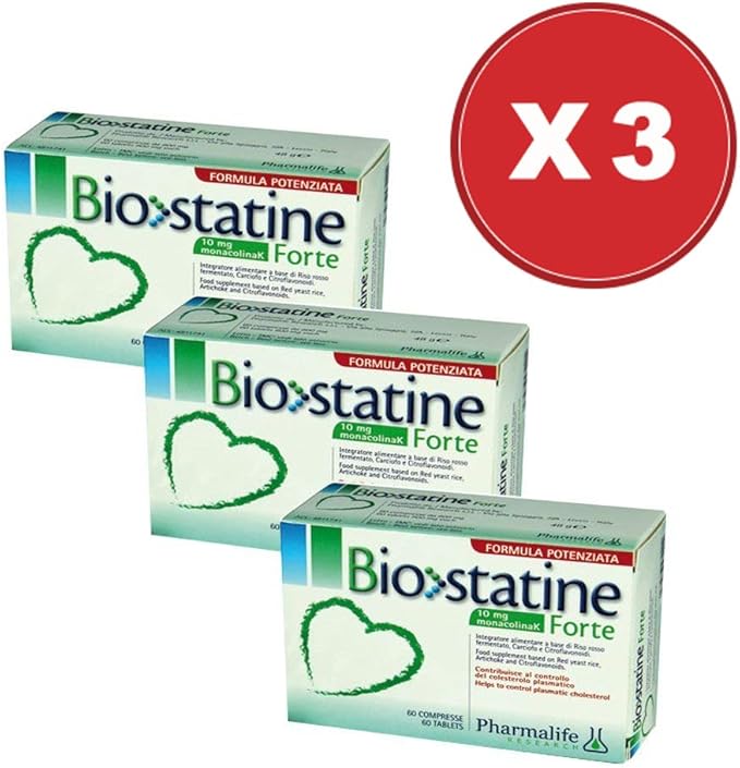Biostatine Forte 3 Confezioni da 60 Compresse - Pharmalife Research ...