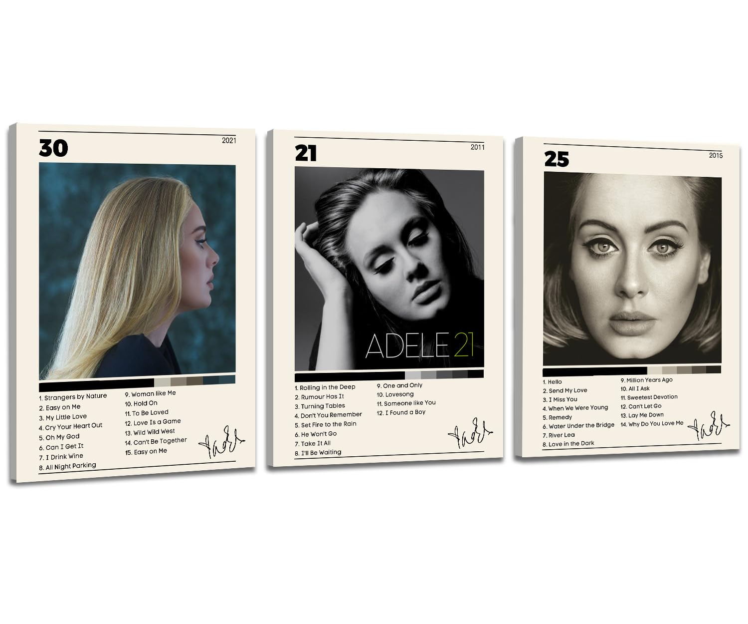 Mua Album Cover Posters, Framed Album Posters with Tracklist ...