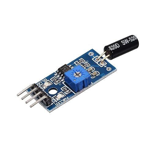 uxcell® Angle Sensor Module SW-520D Ball Switch Tilt Sensor Module for ...