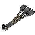 Amazon.com: JOYJOM 16Pin GPU Cable to 3X 8Pin Pcie - 16AWG PCIE 5.0 ...