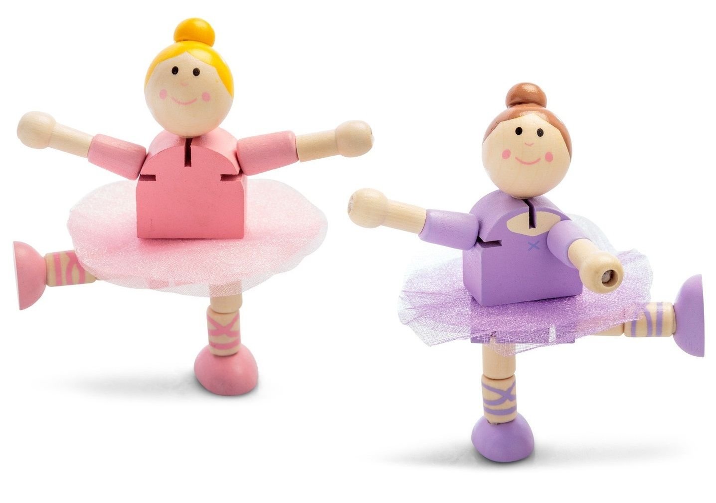 Kids Wooden FLEXI FIGURE Toy Christmas Gift Stocking Filler Fidget ...