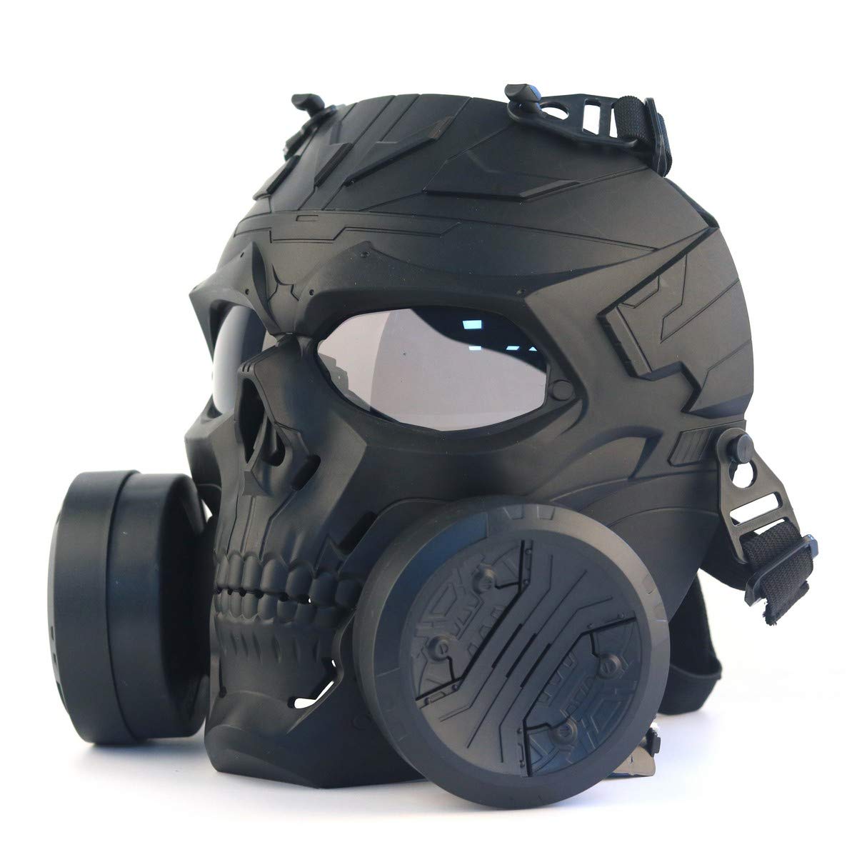 Dummy Gas Mask, Airsoft Tactical Gear Cosplay Full Face Mask with ...