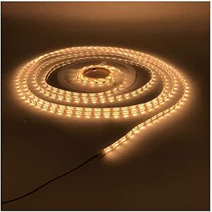 Amazon.com: KINGLUX 2400K Led Strips, IP62 Warm White 2400K Super ...