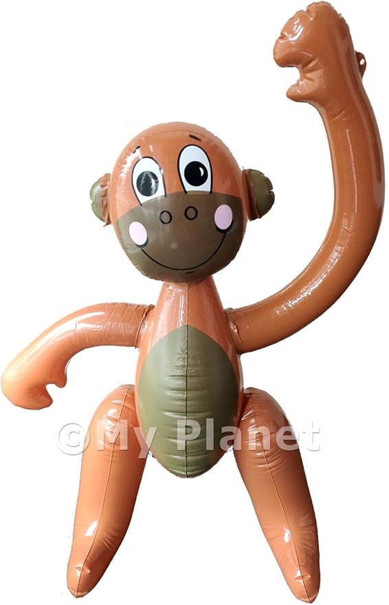 Inflatable Monkey - Single: Amazon.co.uk: Toys & Games