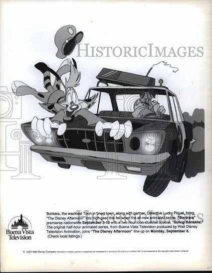 Historic Images – 1993 Prensa Foto Bonkers y detective Lucky Piquel en ...