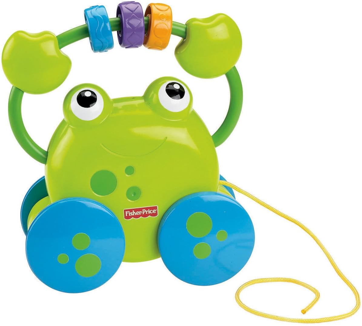 Fisher-Price Growing Baby Pull Along Froggie: Amazon.co.uk: Toys & Games