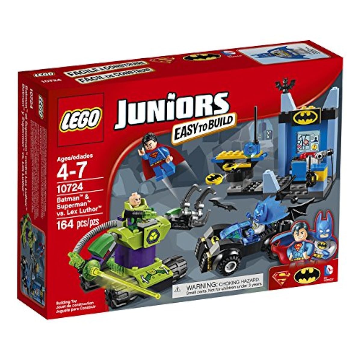 [해외] LEGO JUNIORS 10724 BATMAN & SUPERMAN VS LEX LUTHOR BUILDING KIT ...