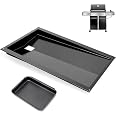 Amazon.com : QuliMetal Grease Tray with Catch Pan for Weber Genesis 300 ...