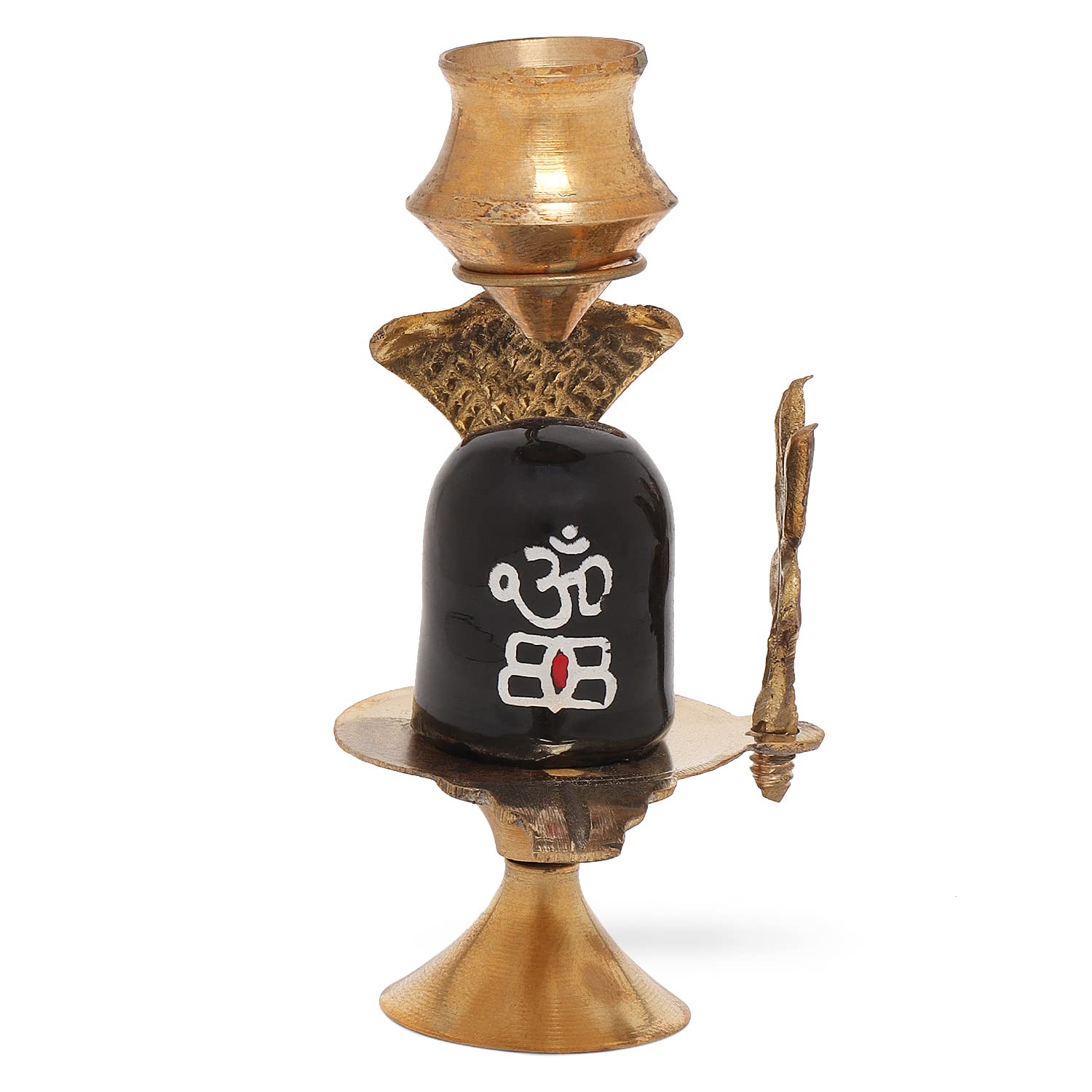 Mua Shiva Lingam Shivling Brass Shivling for Pooja (4 inch, Small ...