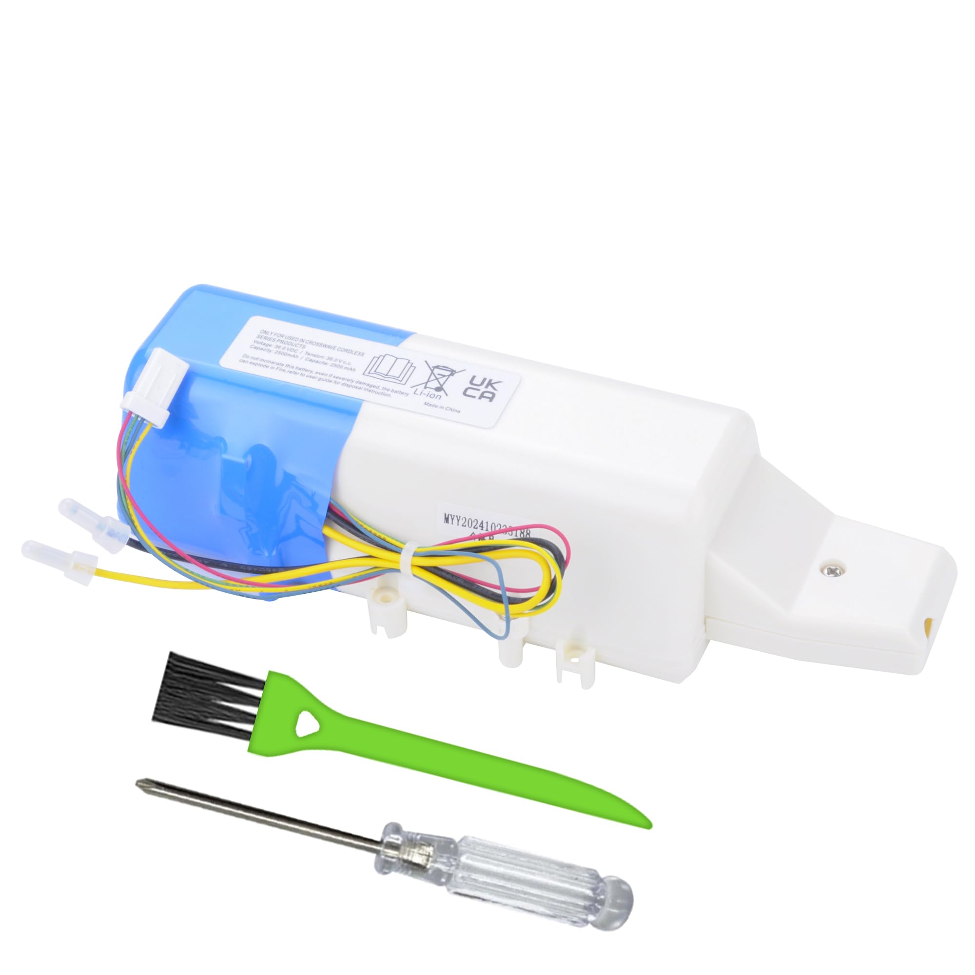 2500mAh Vacuum Battery for Bissell 2551 2554+ 2582+ 2588+ 2590 2590 ...