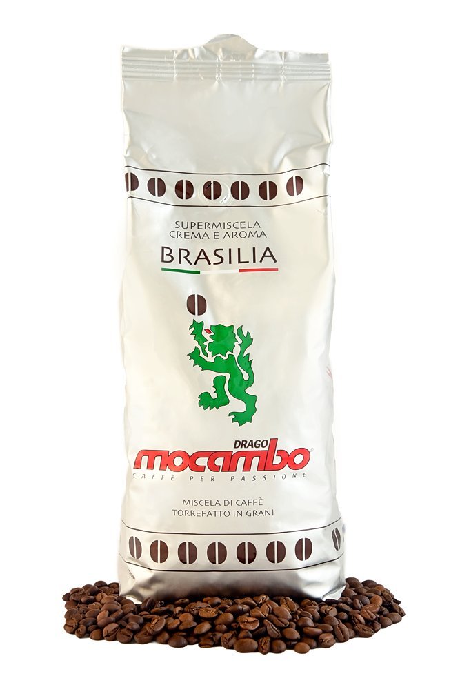 6x 1 kg mocambo Kaffee Espresso BRASILIA, Caffe Bohnen: Amazon.de ...