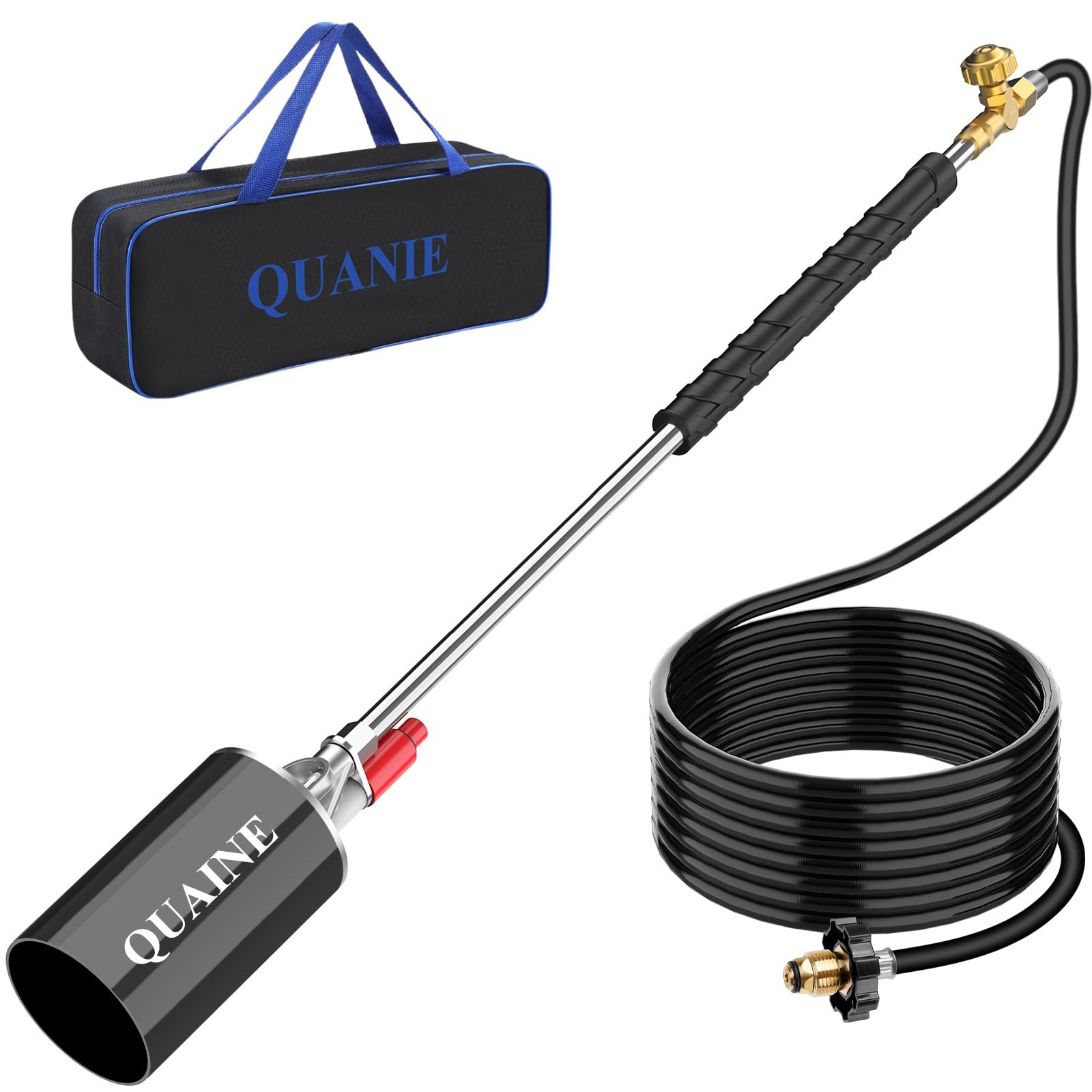 Propane Torch Weed Burner Kit,High Output 2,800,000 BTU with Storage Bag and Self Ignition,Heavy ...