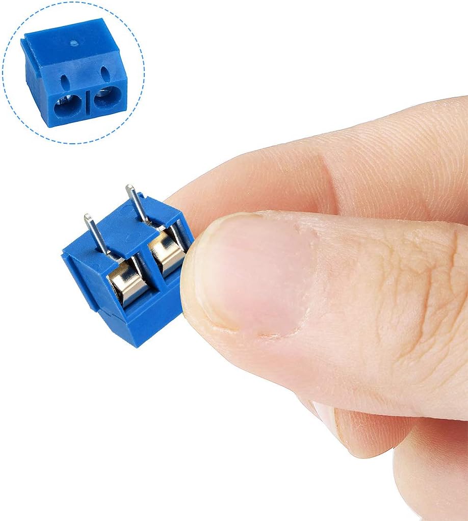 YIXISI 100pcs Universal PCB Board Kit, 5mm Pitch 2 Pin & 3 Pin PCB ...