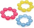 Amazon.com: Nuby IcyBite Soother Ring Teether, Colors May Vary: Toys & Games