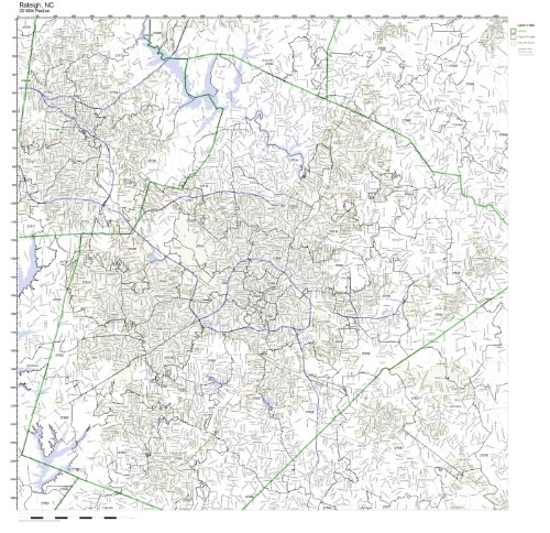 Zip Code Map Of Raleigh Nc - Map