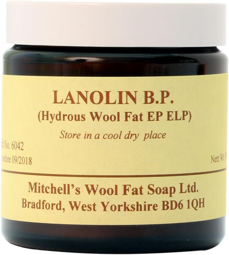 Mitchell's Wool Fat Large Lanolin B.P.: Amazon.co.uk: Health & Personal ...