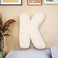 Amazon.com: Shapeazy Letter Plush Pillow, Letter Hugging Throw Pillows ...