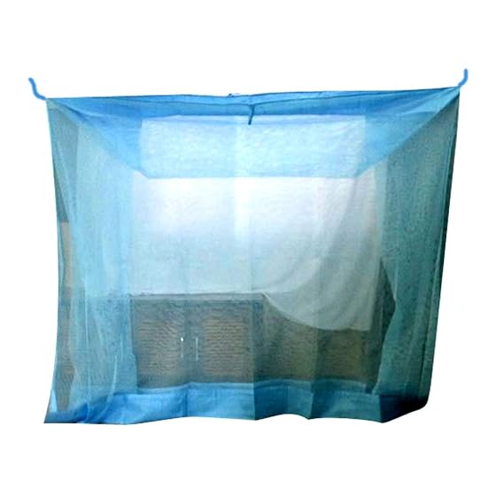 Buy ANS Nylon Mosquito Net (Blue, XXL, 7 x 7 ft) Online at Low Prices ...