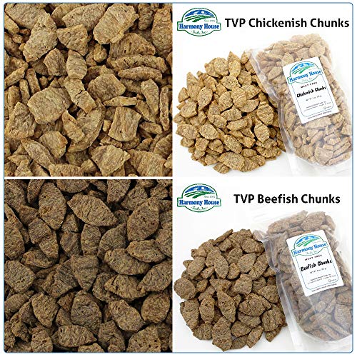 Harmony House Foods TVP Sampler Pack - Textured Vegetable Protein ...