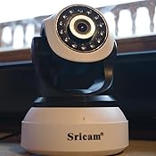 Sricam SP017 Camera Surveillance WiFi 1080P Caméra de Surveillance sans ...