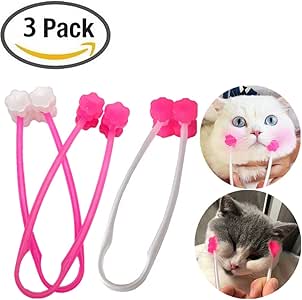 Amazon.com: Cat Face Massager Thin Roller neck Massager for Kitty Pet ...